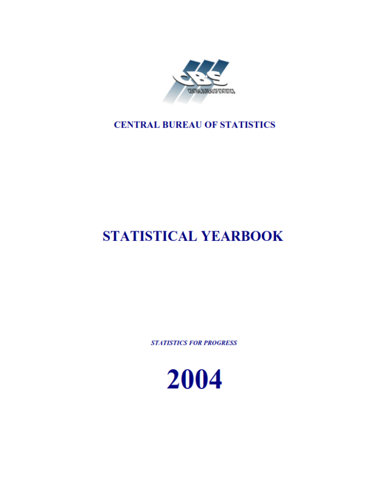 Statistical Yearbook – Central Bureau of Statistics